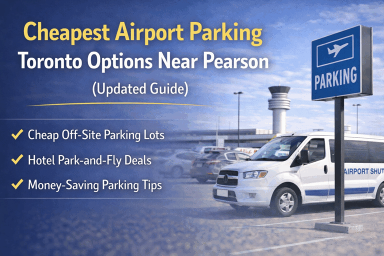 Cheapest Airport Parking Toronto Near Pearson | 2026 Guide